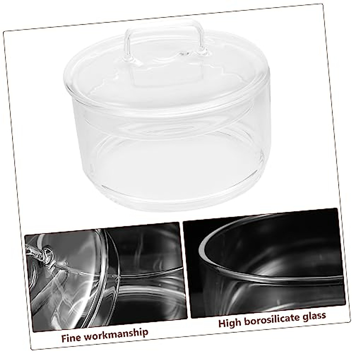 Soup Bowl Trifle Bowl Glass Mini Glass Bowls Glass Bowl with Lid Glass Serving Bowl Clear Oatmeal Bowl Glass Soup Bowl Clear Glass Bowl Small Glass Bowls Household Salad Bowl Food