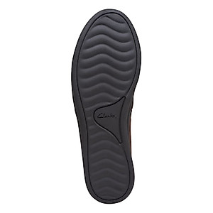 Clarks Women's Breeze Bali Loafer Flat, Brown Synthetic, 8