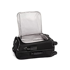 TUMI Voyageur Leger International Carry-On - Luggage for Women & Men with Wheels - Black & Gunmetal Hardware