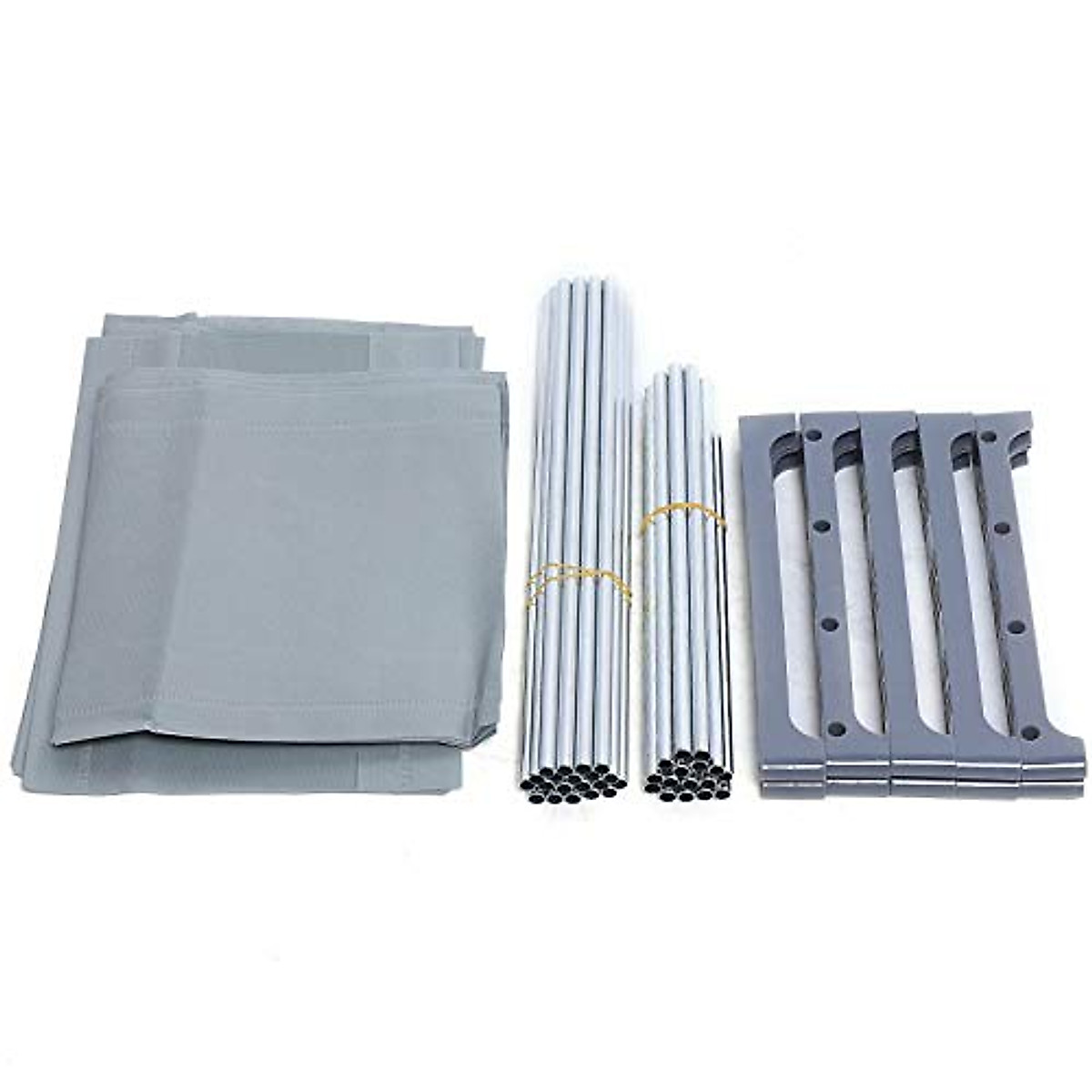 TFCFL 4 Tier Multipurpose Shelf Display Rack, 40x25x125cm Bookshelf Storage Wall Shelf Organizer Rack Standing Shelf Units Light Duty Indoor Garage Storage Organizer Shelves