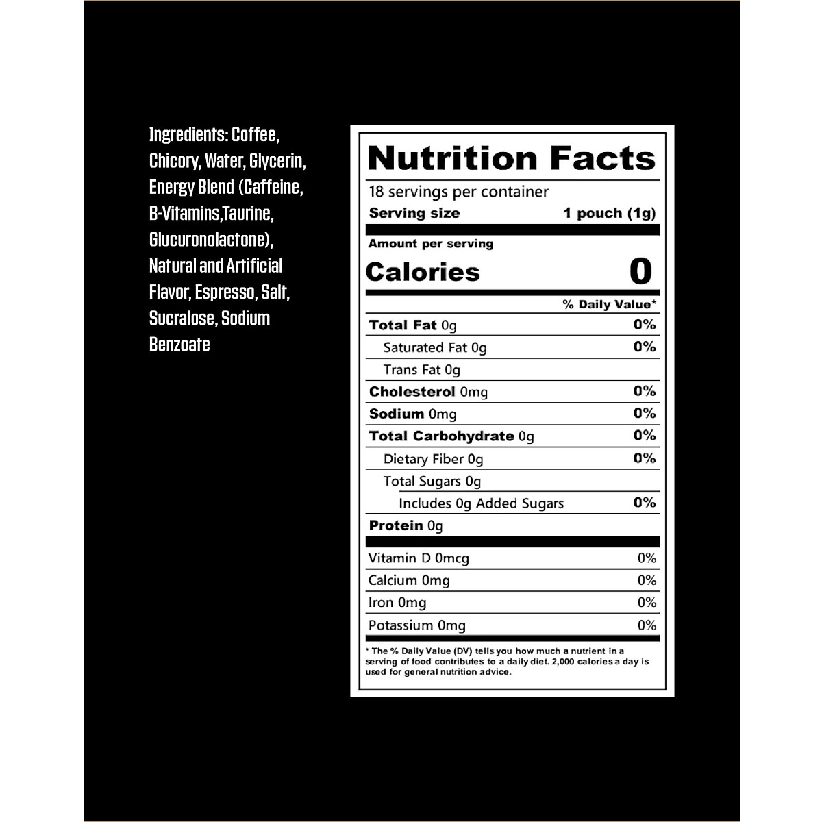 Grinds Coffee Pouches | 3 Cans of Double Mocha | 18 Pouches Per Can | 1 Pouch eq. 1/4 Cup of Coffee (Double Mocha)