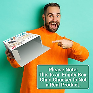 Witty Yeti Hilarious Child Chucker Gag Gift Empty Box Wrap Your Real Present Inside to Prank Friends or Family with This Practical Joke for Men or Women. Funny Idea for New Parents or Baby Shower.