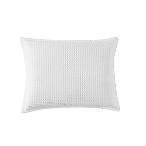 Eddie Bauer - King Duvet Cover Set, Reversible Bedding with Matching Shams, Stylish Home Decor with Button Closure (Alpine Waffle Ivory, King) (OBS)