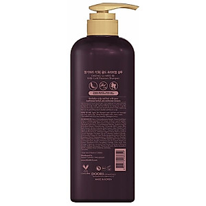 Daeng Gi Meo Ri- Ki Gold Premium Shampoo+Treatment Set, Effectively Moisture to Dry and Rough Hair, No Artificial Color, 780ml each