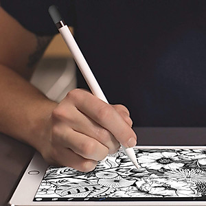 CoBak Replacement Cap for Apple Pencil - Silicone Protective Cap Cover for Apple Pencil 1st Generation (6 Pack)