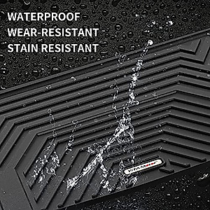 YITAMOTOR Cargo Mats Fits for 2015-2024 Ford Edge, All Weather Custom Fit Black Cargo Mats