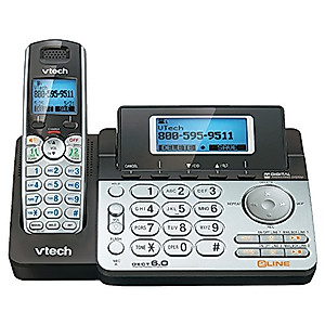 Vtech Ds6151 Two-Line Expandable Cordless Phone with Answering System