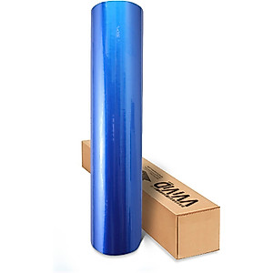 VViViD XPO Gloss Liquid Metal Dark Blue Vinyl Car Wrap Adhesive Film (1.5ft x 5ft)