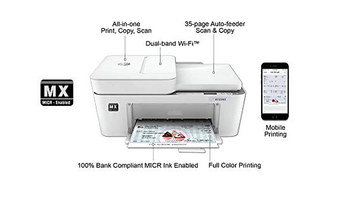 VersaCheck DeskJet 4155 MX MICR Check Printer & Software
