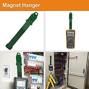 Makeronics 12-in-1 Multimeter Test Lead Kit with with Magnet Hanger Kit and Soft Case for Electronic Specialties Automotive Multimeter Voltmeter Clamp Meter | 4 PCS Non-Destructive Back Probes