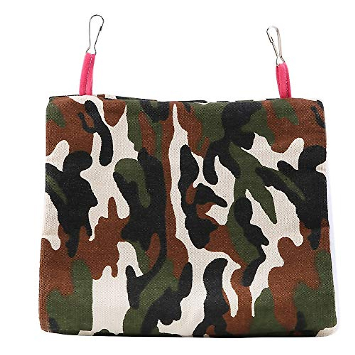 HEEPDD Bird Hammock, Warm Soft Parrot Nest Hanging Hut Tent for Parakeet Cockatiel Lovebird Budgie Finch Canary Cockatoo African Grey Amazon Macaw (#5) Nests