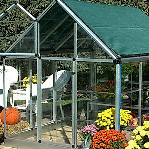 Farm Plastic Supply - Green Shade Cloth - 70% - (6' x 10') - Mesh Fabric for Fence Privacy Screen, Garden Shade, Mesh Fence Screening, Shade Cloth Rolls, Wind Screen