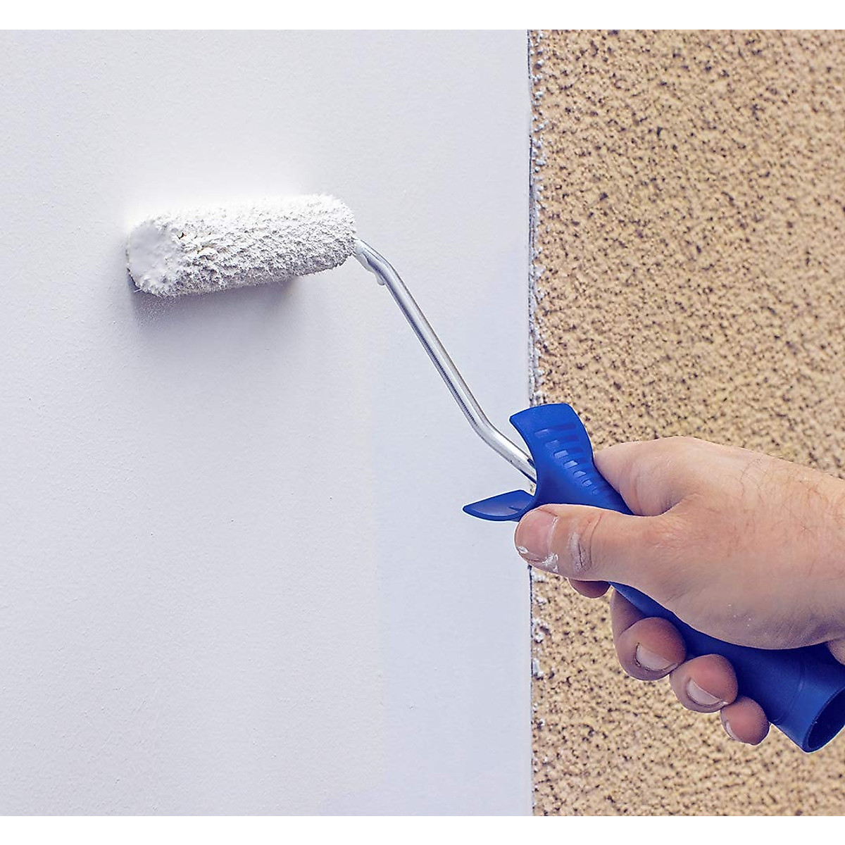 Paint Roller -Small Paint Tray Set with High-Density Foam Mini Roller Refills, Roller Frame, Paint Tray, 4" Microfiber Roller Covers, House Painting Roller Brush(12-Pack)