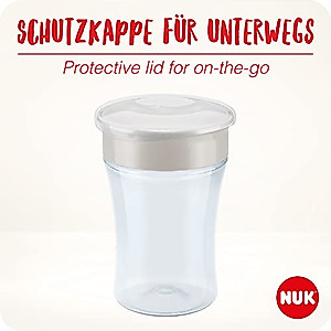 NUK Magic Cup Learning Cup 8+ Months 230 ml Leak-proof 360° Drinking Rim BPA-Free Blue