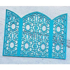 Colorplan Turquoise Blue Cardstock Paper - 8.5 X 11 Inch Premium Matte 100 Lb. Heavyweight - 25 Sheets from Cardstock Warehouse