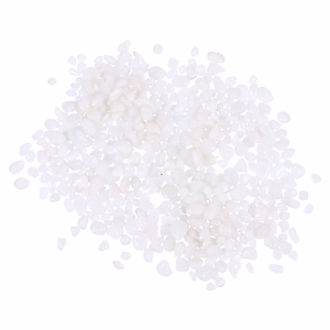 balacoo 1 Pack Fish Tank Rocks Clear Vase Stuffing Gemstone Tank Gravel Socking Stuffers Fish Tank Rock Decor Fish Tank Accessories Naturales Bulk Glass White Plant