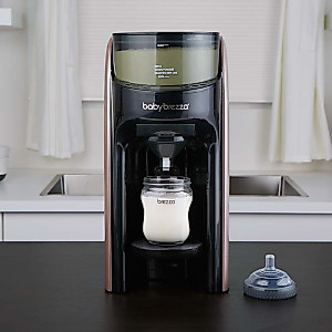 Baby Brezza Formula Pro Advanced Formula Dispenser Machine - Automatically Mix a Warm Formula Bottle Instantly - Easily Make Bottle with Automatic Powder Blending, Rose Gold