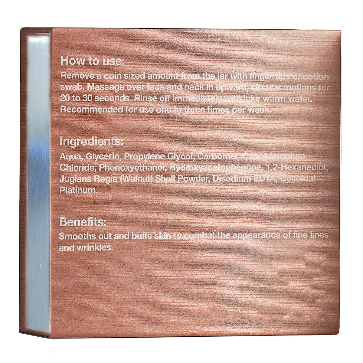 Bionyx Rhodium Facial Peeling Gel - Face Peel Gel for All Skin Types - Exfoliating Gel for Smooth and Supple Skin - 1.69 Fl. Oz.