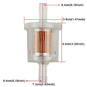 HIFROM M137556 Air Filter with AM107423 Oil Filter Fuel Filter Replacement for John Deere LT180 LTR180 LX277 GT235 GT235E Lawn Tractor Lawn Mower