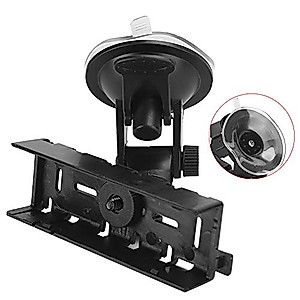 Dilwe1 Car Radio Panel Bracket, Durable ABS Adjustable and Rotatable Suction Mount Set Car Audio Mounting Kits for YAESU/FT-8800 /FT-8800R/ FT-8900
