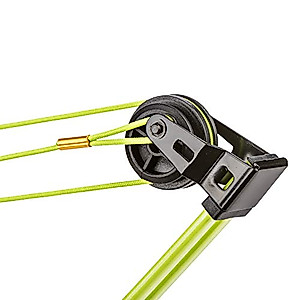 Bear Archery Spark Youth Bow Set, Ambidextrous, Flo Green