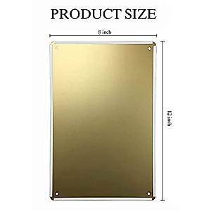 Like a Lotus Flower Tin Sign Inspirational Wall Art ​Decor Funny Signs Metal Poster Plaque For Cafe Kitchen Pub 8x12 Inch