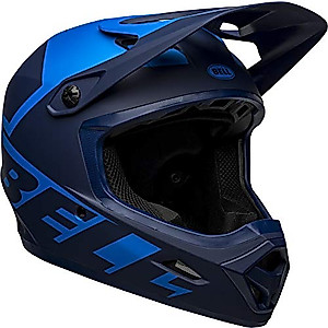 BELL Transfer Adult Full Face Bike Helmet - Matte Blue/Dark Blue (2023), Large (57-59 cm)