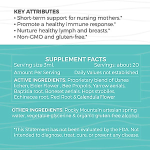 LaVie Clogged Duct Relief Bundle, Teal, Lactation Massager and Duct Flow Tincture