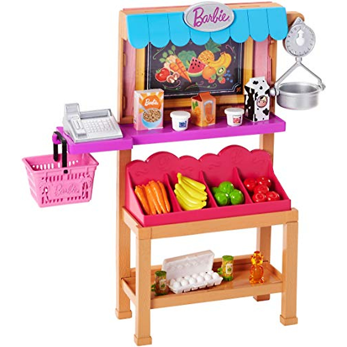 Barbie Grocery Store Playset with Conveyor Belt