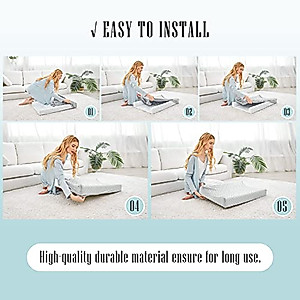 Cute Castle Changing Pad Cover - Ultra Soft Bean Dot Plush Changing Table Covers Breathable Baby Changing Pad Table Sheets for Boy and Girl (2 Pack White and Grey)