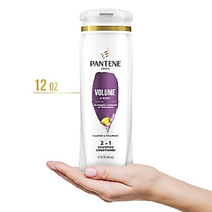 Pantene PRO-V Volume & Body 2in1 Shampoo + Conditioner, 12.0oz