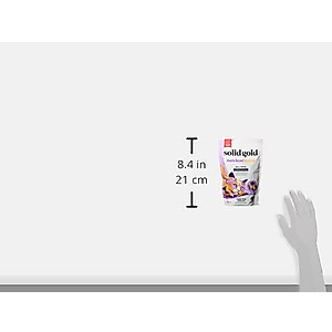 Solid Gold NutrientBoost Meal Topper for Cats - High Protein Crunchy Cat Treats Rich in Vitamins Minerals and Amino Acids - 1 Pound