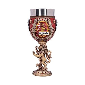 Nemesis Now Harry Potter Goblet, Hand Painted Harry Potter Collectible Chalice, Wizarding Wrold Cup, Ideal Gift for Potterheads - Gryffindor