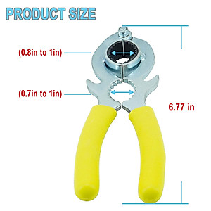 Datrenm Faucet Aerator Removal wrench, Faucet Bubbler wrench, Faucet Aerator Tool, Aerator wrench, Installing Faucet Tool for Kitchen Sink Bathroom Aerator, Faucet Replacement Part Repair Spanner Tool