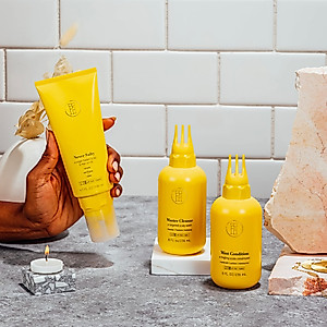 TPH BY TARAJI Never Salty Exfoliating Sugar Scalp Detox Hair Scrub with Sugar Crystals, Apple Cider Vinegar, Coconut & Peppermint Oils | Vegan, Sulfate, & Cruelty Free | For Women & Men, 6.7 fl. oz