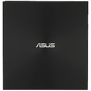 ASUS ZenDrive Ultra Slim USB 2.0 External 8X DVD Optical Drive +/-RW with M-Disc Support for Windows and Mac and Nero BackItUp for Android Devices (SDRW-08U7M-U/BLK/G/AS),Black