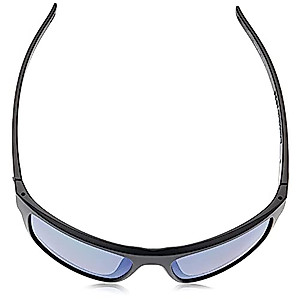 Oakley Men's OO9367 Drop Point Rectangular Sunglasses, Matte Black/Prizm Jade Polarized, 61 mm