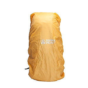 TERRA PEAK Backpacking Backpack Hiking Backpack 65L+20L khaki green