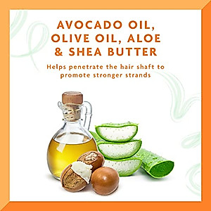 Cantu Avocado Hydrating Repair Leave-In Conditioning Cream, 12 Ounce