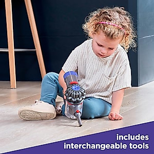 Casdon Dyson Cordless Vacuum | Interactive & Officially Licensed Toy Dyson Vacuum For Children Aged 3+ | Realistic Role-Play Fun