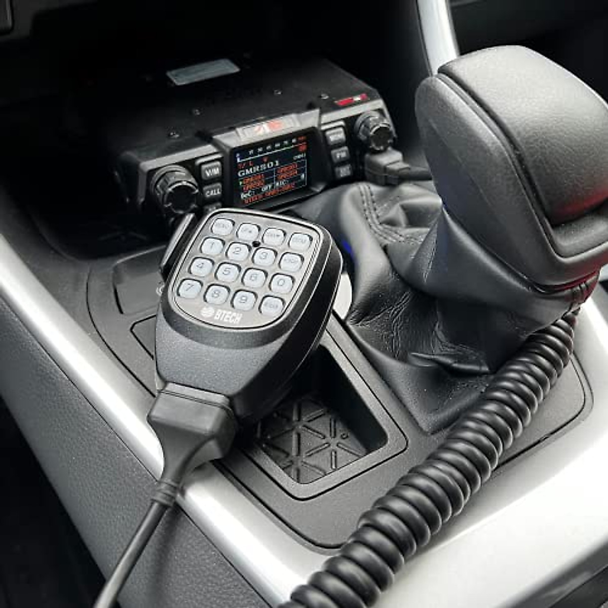 BTECH GMRS-50V2 50W 256 Fully Customizable Channels Mobile GMRS Two-Way Radio. Repeater Compatible, Dual Band Scanning (VHF/UHF), FM, & NOAA Weather Broadcast Receiver