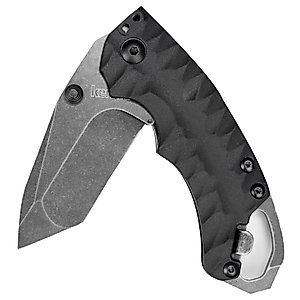 2.6" Stainless Steel Blade Pocket Knife | Kershaw Shuffle II 8750TBLKBW Blackwash