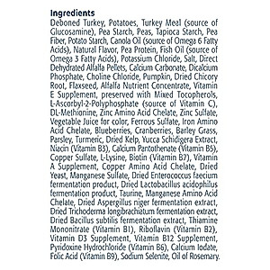 Blue Buffalo Basics Skin & Stomach Care, Grain Free Natural Adult Dry Dog Food, Turkey & Potato 24-lb