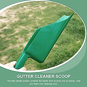 Pool Table 2pcs Gutter Cleaning Spoon and Scoop Roof Gutter Cleaning Tool Gutter Getter Cleaner for Garden Ditch Villas Townhouses