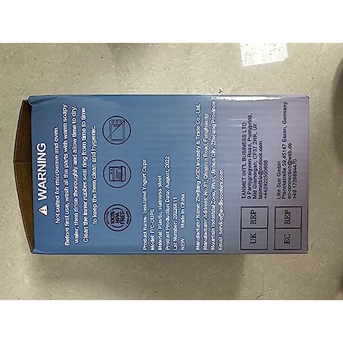 Wheelive Insulated Yogurt Container with Lid, Leak Proof Stainless Steel Parfait Cups with Lids and Reusable Plastic Spoon, 17oz Overnight Oats Containers with Lid On the Go, Dishwasher Freezer Safe