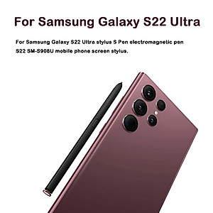 S22 Ultra S Pen Replacement for Samsung Galaxy S22 Ultra Stylus Pen,WithoutBluetooth (Burgundy)