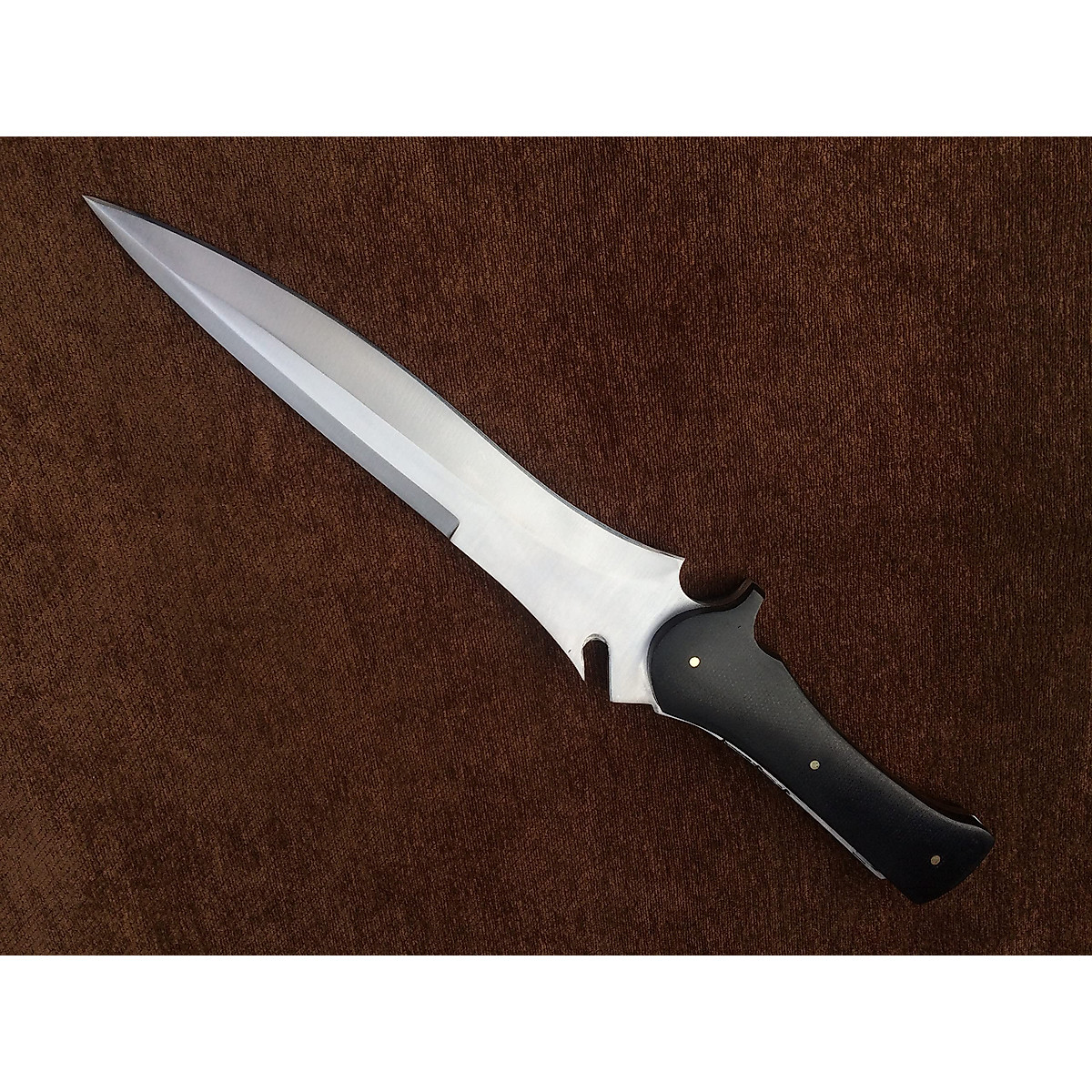 SUFI Custom Handmade 5160 Spring Steel RE4 Krauser Knife, Hunting knife, Gaming Knife, Medium Sized 2