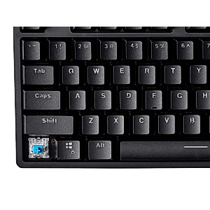 Dark Matter by Monoprice Collider Mechanical Gaming Keyboard - Cherry MX Blue, Full RGB Customization, Wired, Full N-Key Rollover