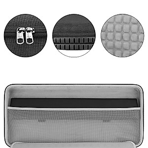 Geekria Full Size Keyboard Case, Hard Shell Travel Carrying Bag for 104~108 Key Computer Mechanical Gaming Keyboard, Compatible with Corsair K100 RGB Mechanical/ K95 RGB, Razer BlackWidow V4 Pro