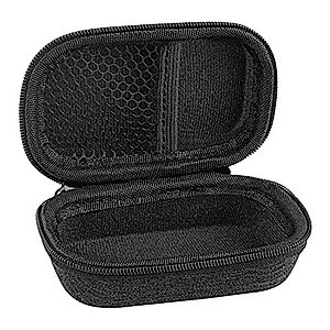 Geekria Shield Case for Guitar Tuner, Portable Cover, Tuner Storage Case, Compatible with Snark SN1X, SN5X, St-8 Tuner with Space for Pick Holder (M3 / Black)
